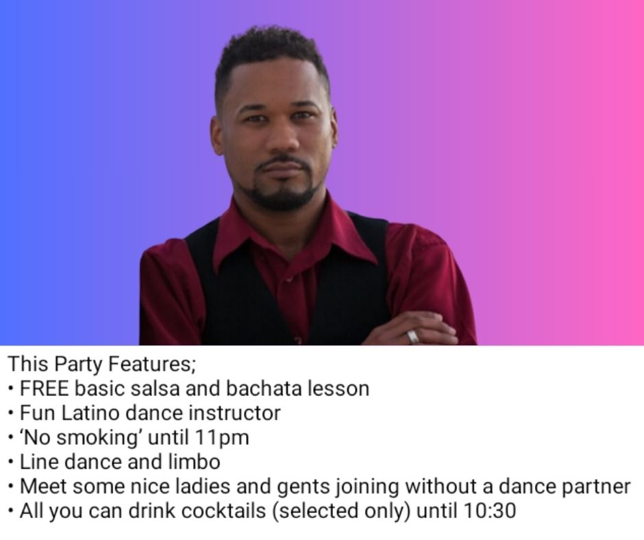 Salsa Bachata Party/Lesson in Roppongi - Real English Party Online